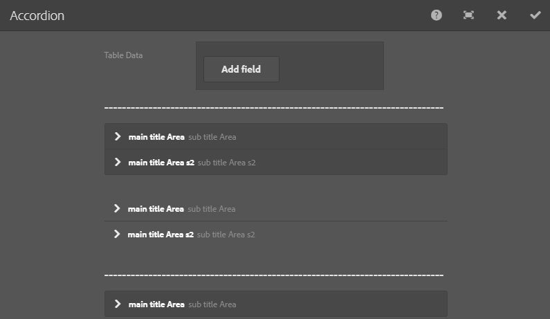 AEM Accordion 위젯 제작. -버전 정보 : AEM 6.1 / Coral 6.1 | by 고영준 | hivelab-dev | Medium