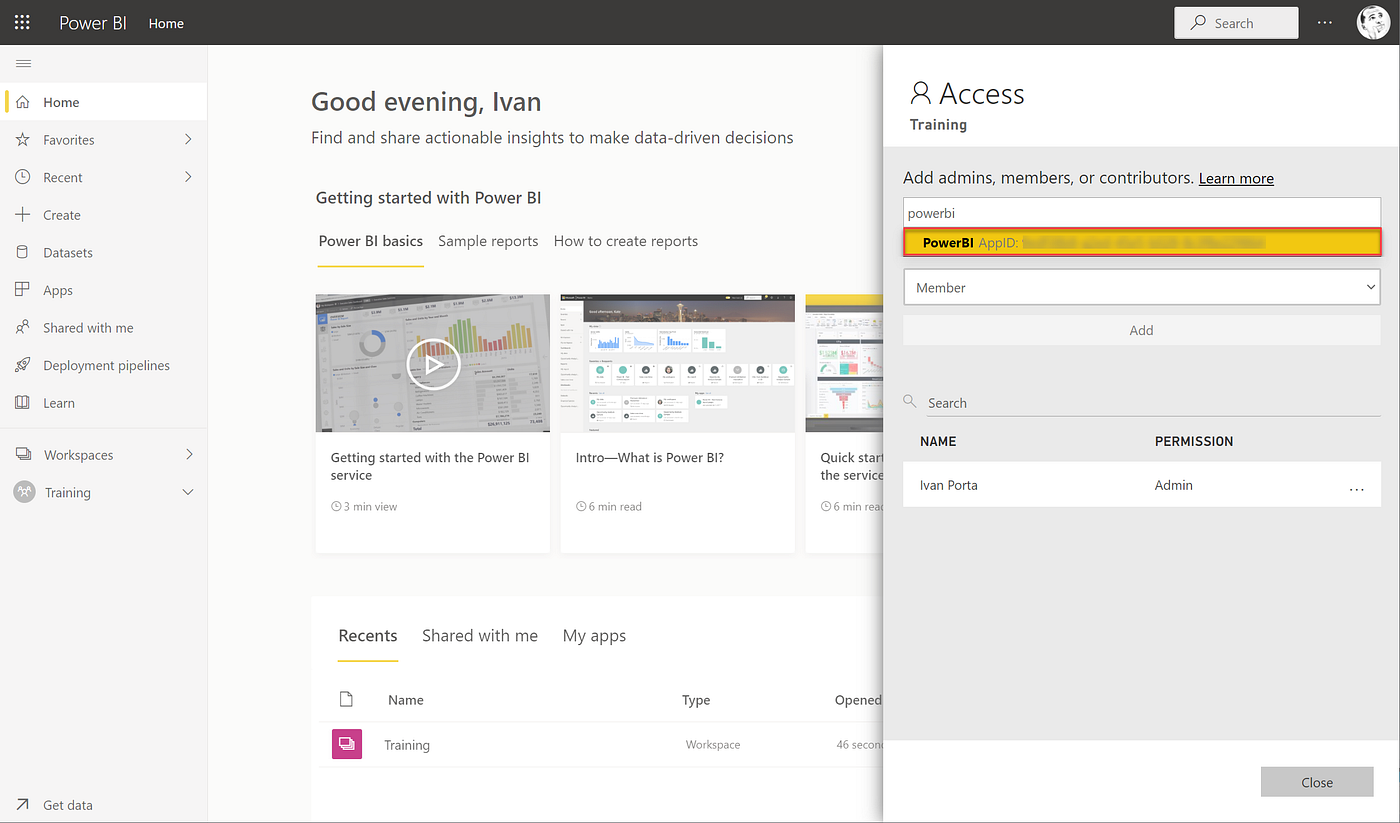 Automate your Power BI reports deployment using Azure DevOps | by Ivan Porta | The Startup | Medium