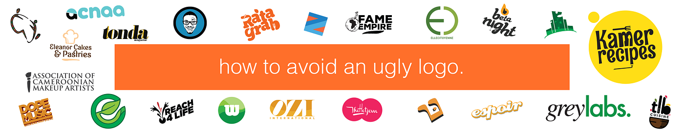 How to easily avoid an ugly logo for your business. | by Bine Moukouri ...