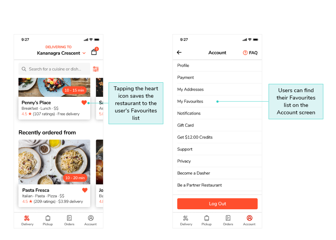 Redesigning DoorDash to create an improved digital food ordering ...