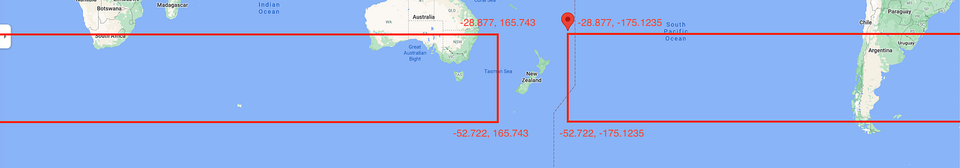 [Elasticsearch] Search geo-point with polygon across dateline | by David Ting | Medium