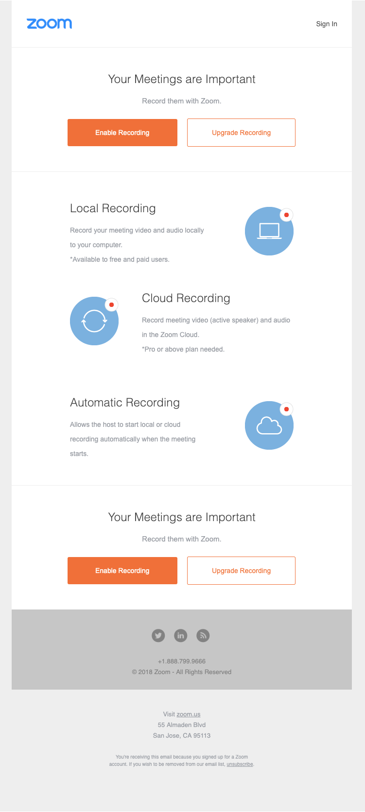 Zoom Onboarding Email Breakdown. Hits and misses during the first month ...