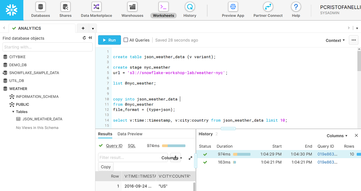 Snowflake: a gentle introduction to its data warehouse and data lake ...