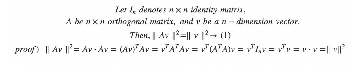 [Linear Algebra] 9. Properties of orthogonal matrices | by jun94 | jun ...