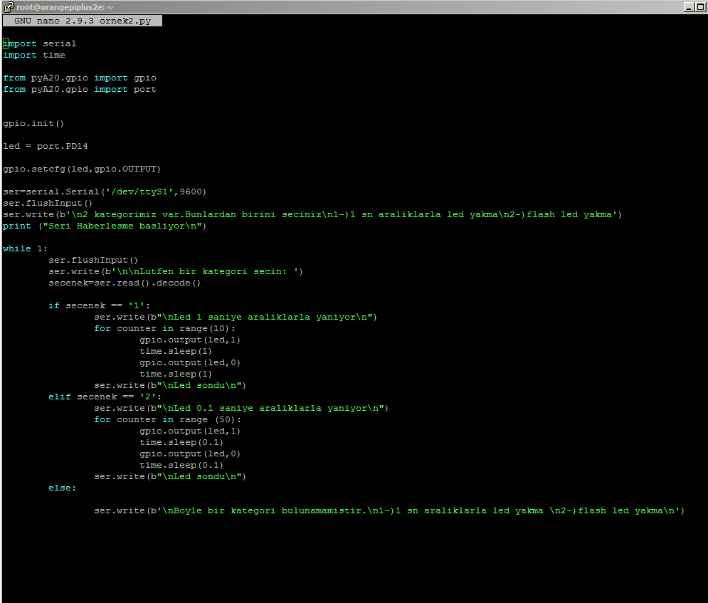 ORANGE PI PYTHON UART. Python kurulum yazısında Orange pi’de… | by ...