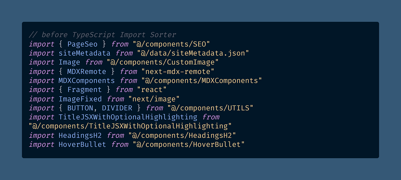How To Sort Imports In Typescript Automatically In Vs Code By Dr
