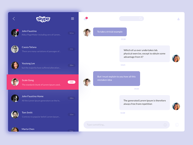 Amazing Chat Interface Inspiration | by Muzli | Muzli - Design Inspiration