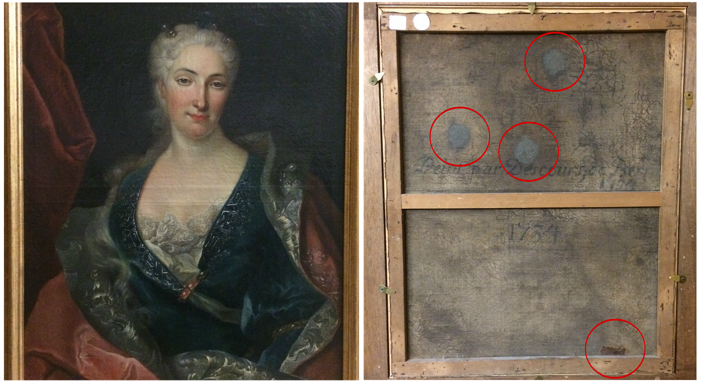 Assessing Old Master artwork condition. Part II — back of a painting ...
