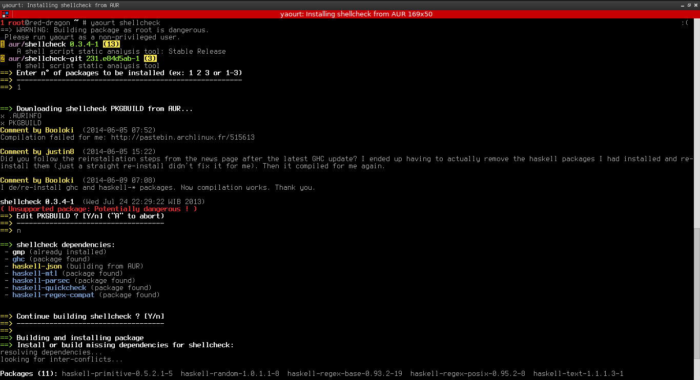 ShellCheck. Error checking, and cleaning up useless… | by Omega ...