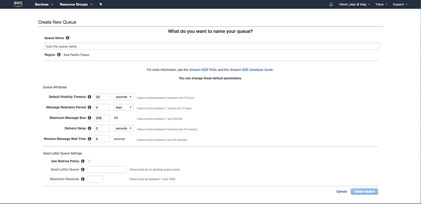 Membangun Serverless Clickstream Tracker Dengan API Gateway, AWS Lambda dan AWS SQS | by Ridwan ...