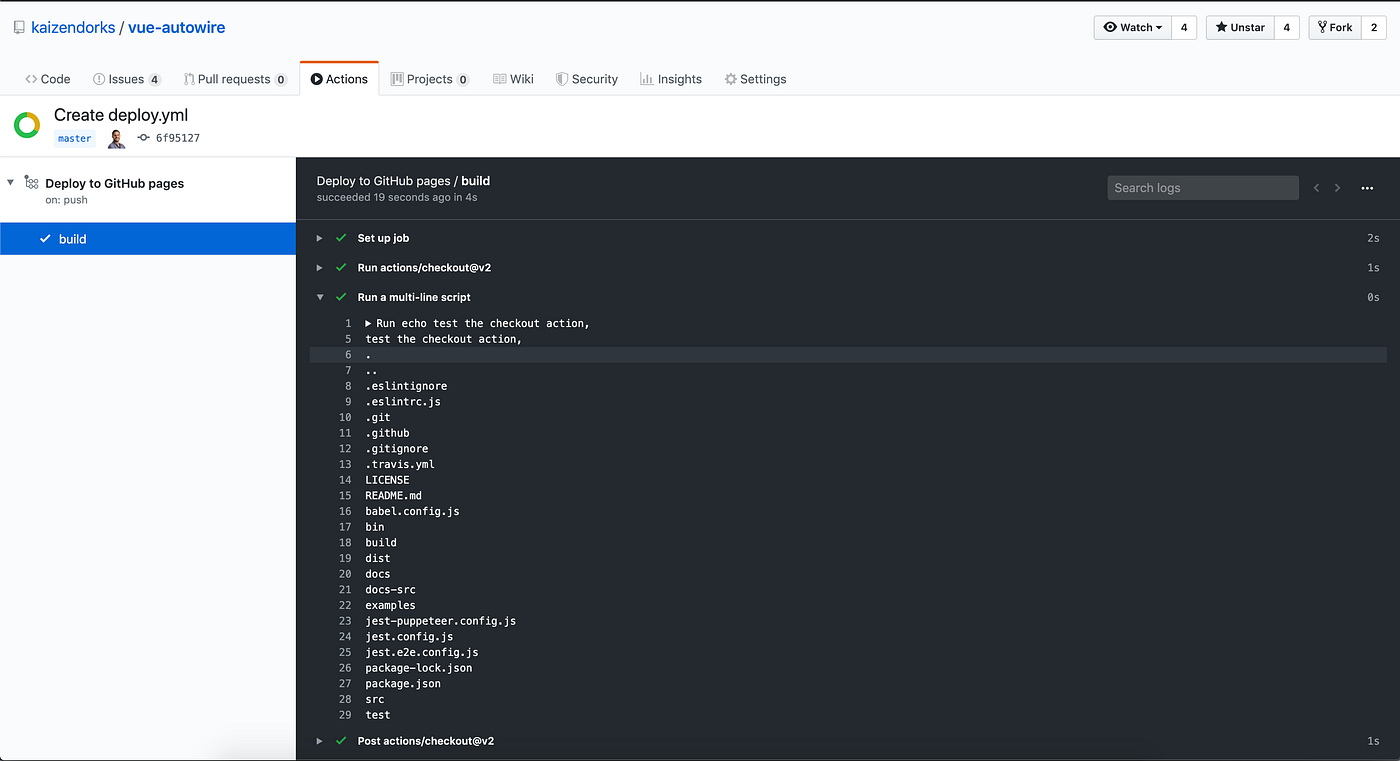 Deploying Static Sites To Github Pages Using Github Actions By Daniel Jimenez Garcia Medium