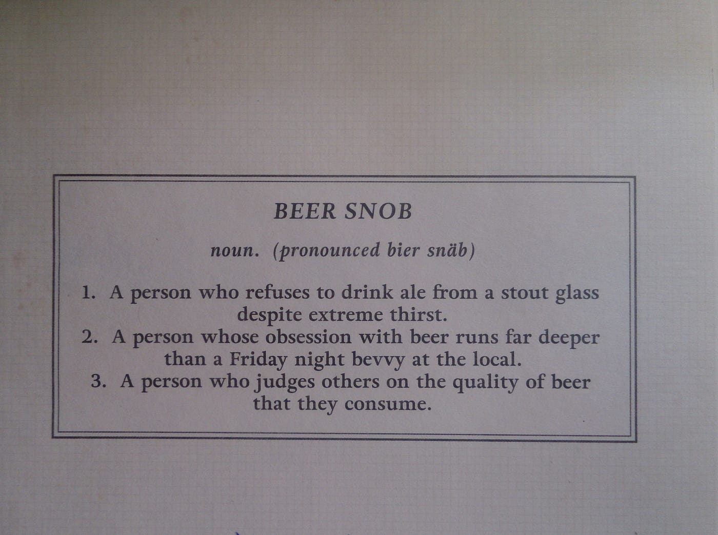 ARE YOU A BEER SNOB OR A BEER NOOB? | by donttouchmycocktail | Medium