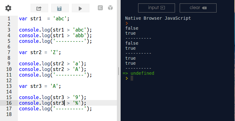 Kenal JavaScript: Operator Perbandingan | by Jundi Alwan | Bahasa.ai ...