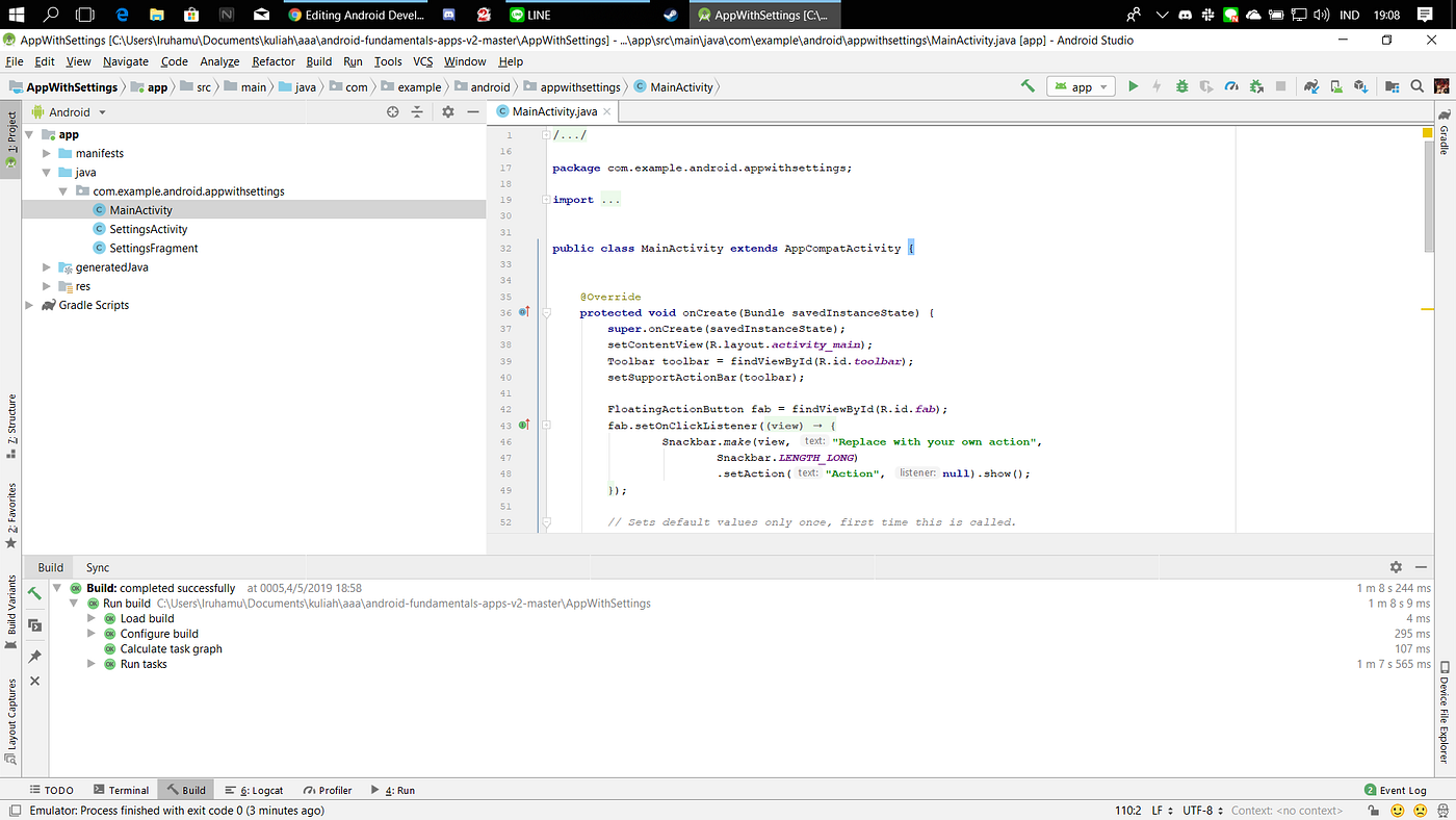 Android Developer Fundamentals V2 Lesson 9 | by Iruhamu | Medium