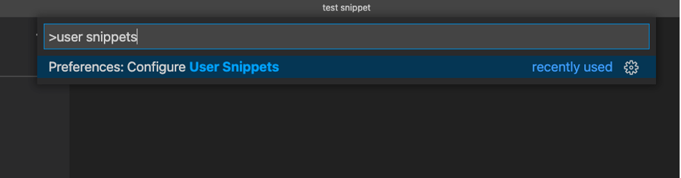 VS Code Snippet — [Mac OS] 在Visual Studio Code加入自訂的Code Snippet - Learn ...