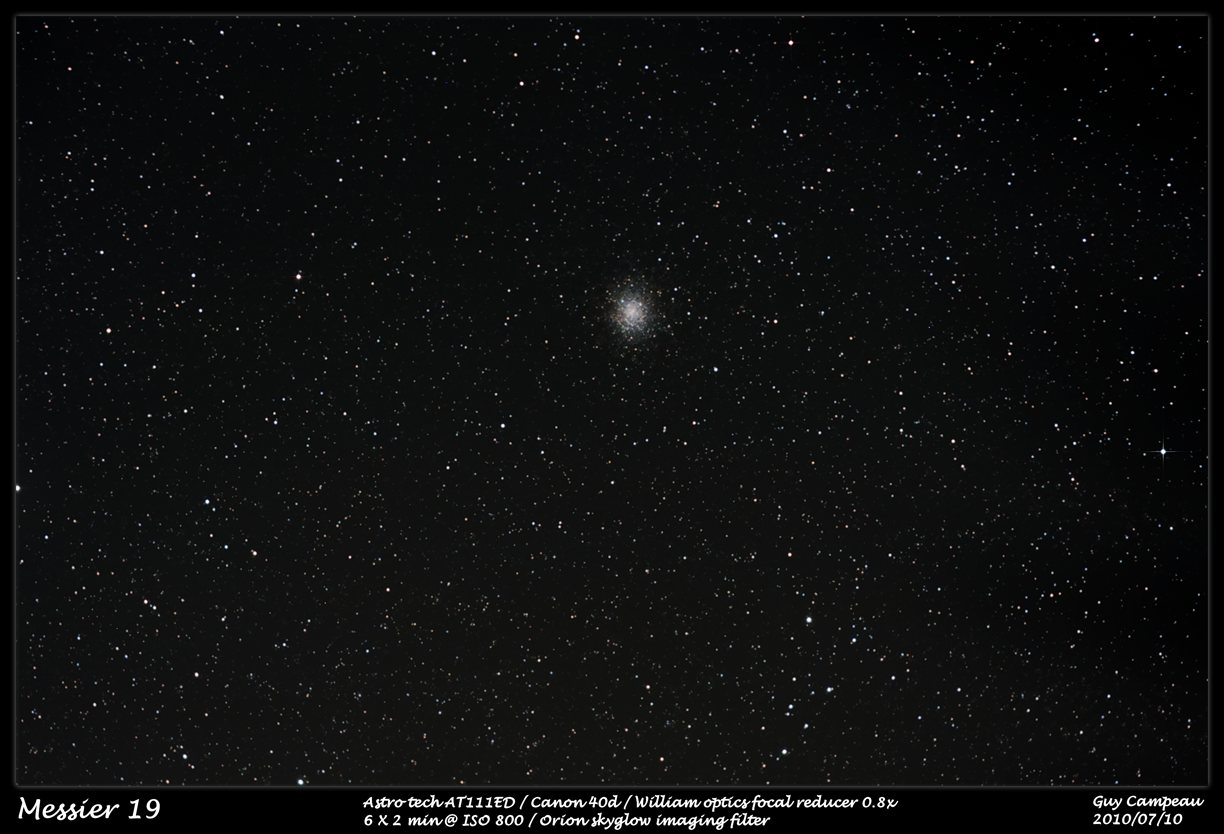 Messier Monday: The Flattened Fake-out Globular, M19 | by Ethan Siegel ...