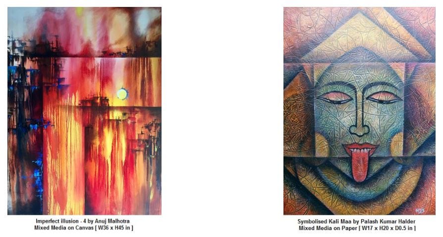 Paintings/ Drawings of Different Forms : A Brief Overview | by Farfalle ...