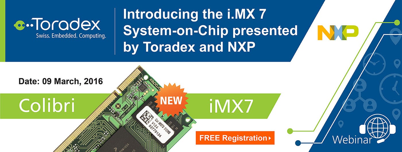 Webinar: Introducing the i.MX 7 System-on-Chip — presented by Toradex and NXP | by Toradex | Medium