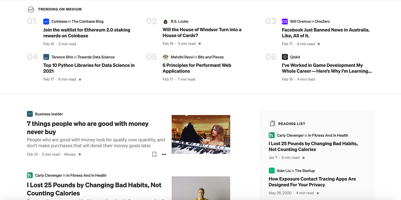 Examples of 7 UI Design Patterns. Proximity | by Jennifer He | Design ...