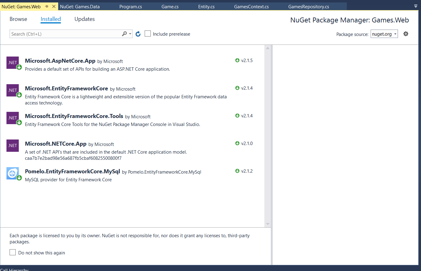 Build A Basic Fullstack App Using C Core Mysql And