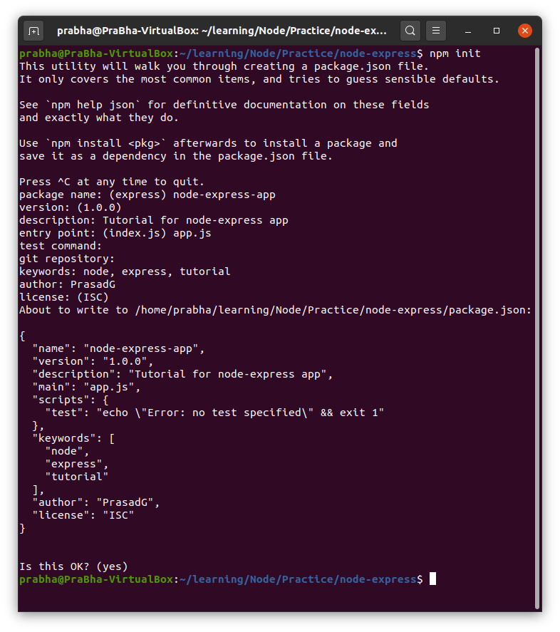 Create Node app with Express JS. In this post, we are going to take a… | by PrasadG | Medium