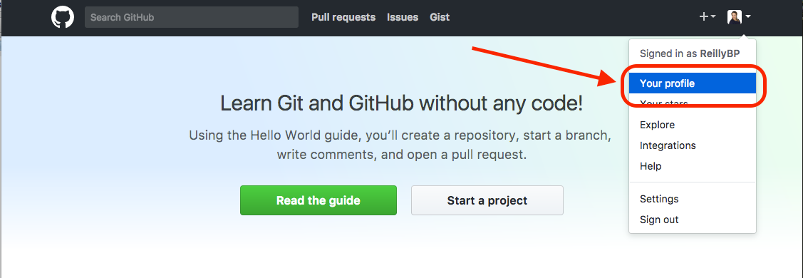 Creating Your New Repository. How to push your project up to Github ...