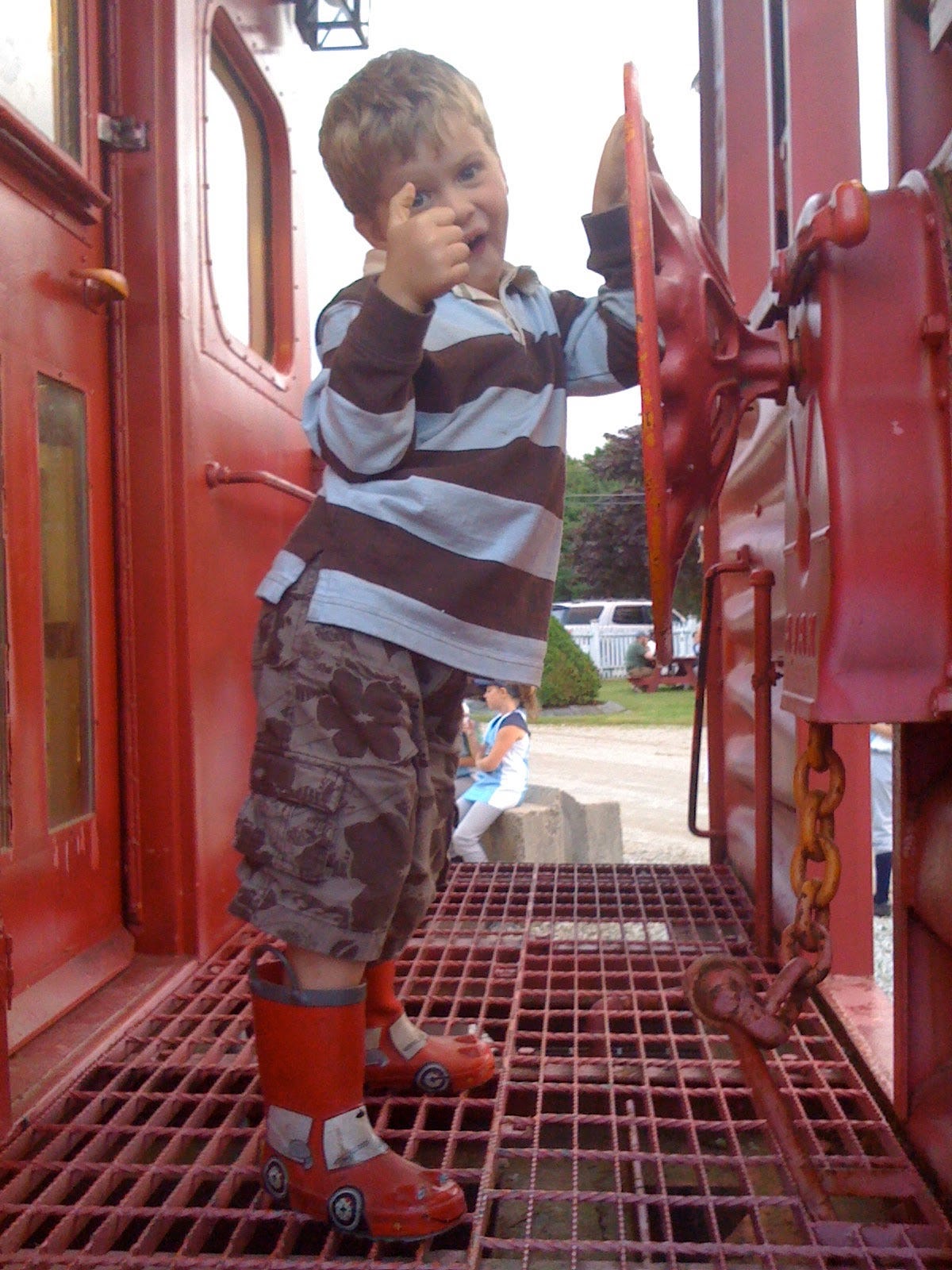 Toot Toot!. I like to joke with my husband that one… | by Lauralee ...