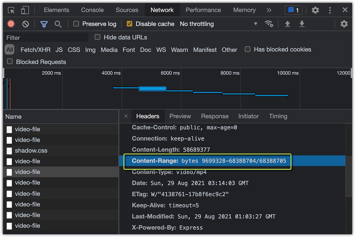Node.js. Video streaming, and segmentation in Examples | by Artem ...