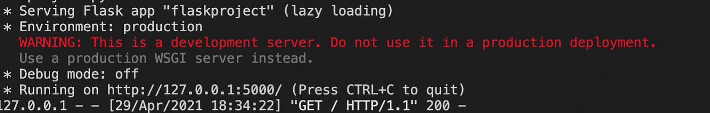 How to create a basic Flask web page | by Manpreet Singh | Medium