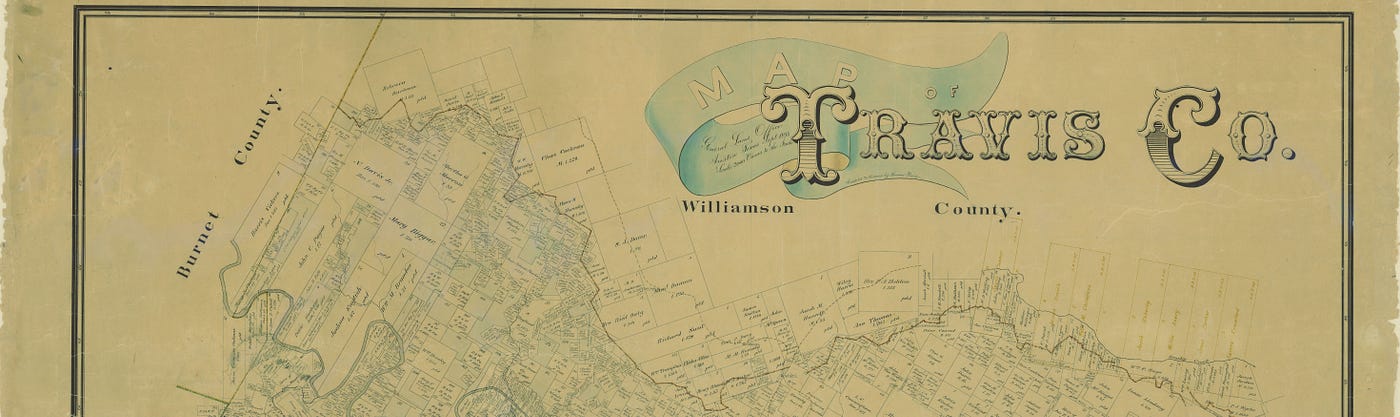 Map of Travis County. This comprehensive map of Travis County… | by ...