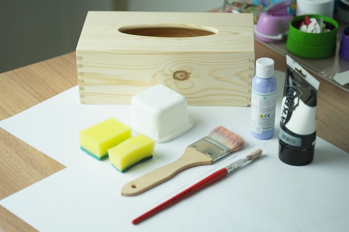 How to make a homemade tissue box | by Mirela Chudala | Little Memories ...