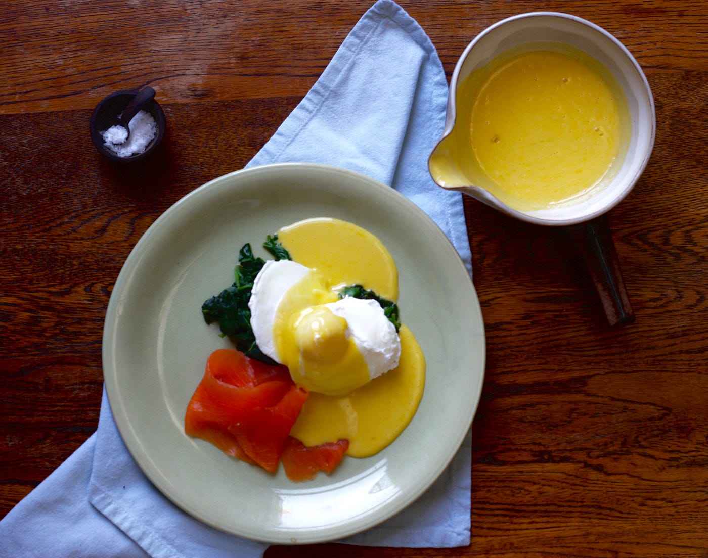 Royal Egg Florentine. Poached eggs, smoked salmon, spinach &… | by ...