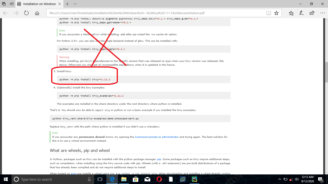How To Properly Install Kivy On Windows To Avoid Errors On Running By Mango Store Medium