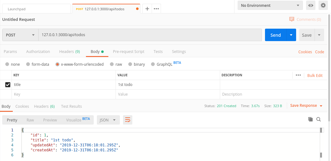 Node, Express and PostgreSQL using Sequelize (In Ubuntu 18.04.3 LTS) | by Rafael Ragul A ...