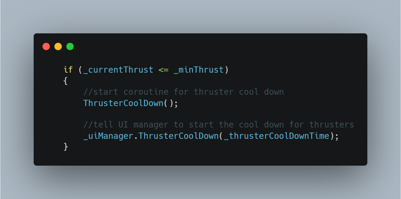 Thrusters UI: Color and Animation | by Jared Amlin | Geek Culture | Medium