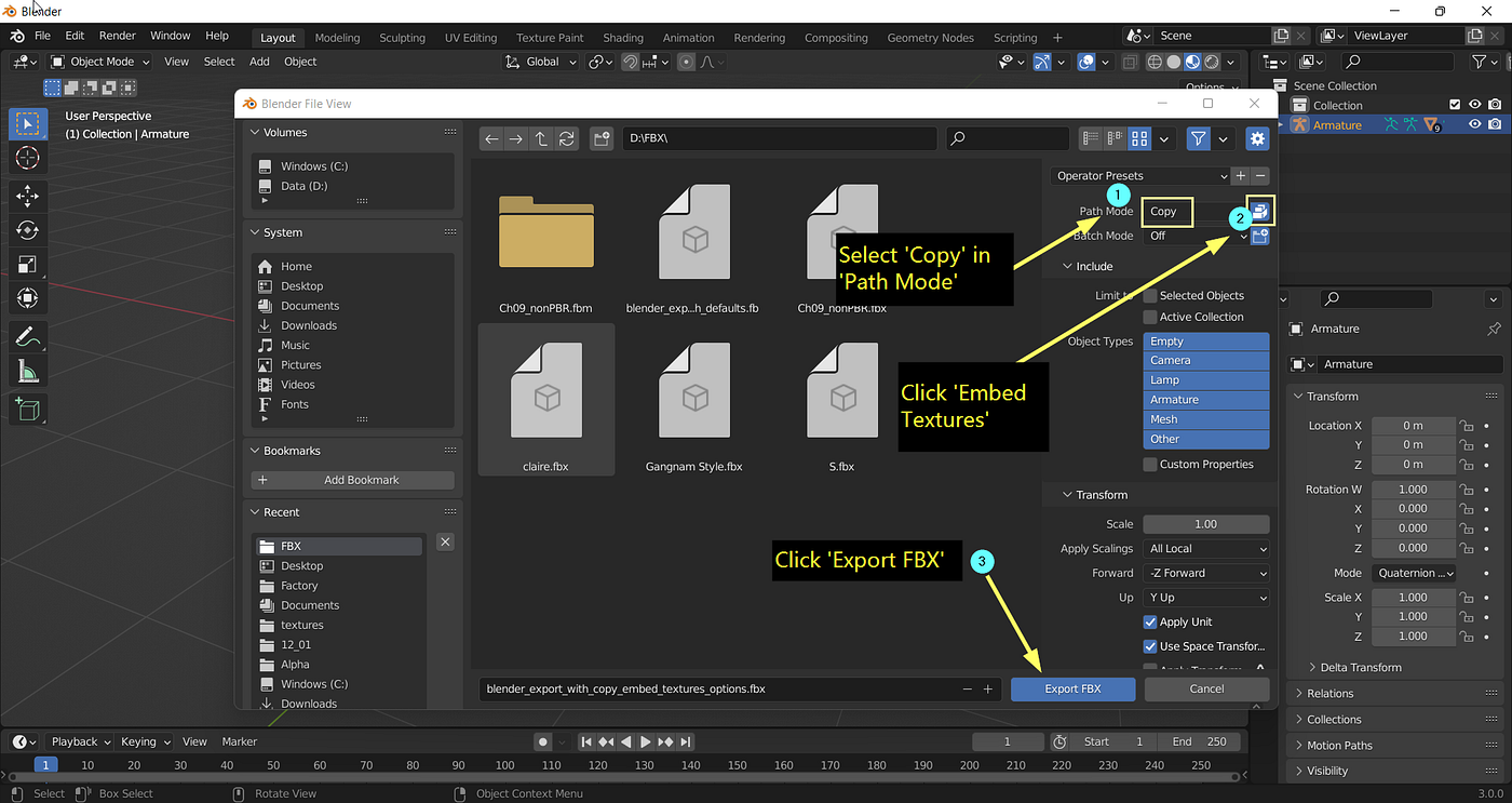 Blender FBX Missing Textures — How to Fix the Export Issue - Prashant ...