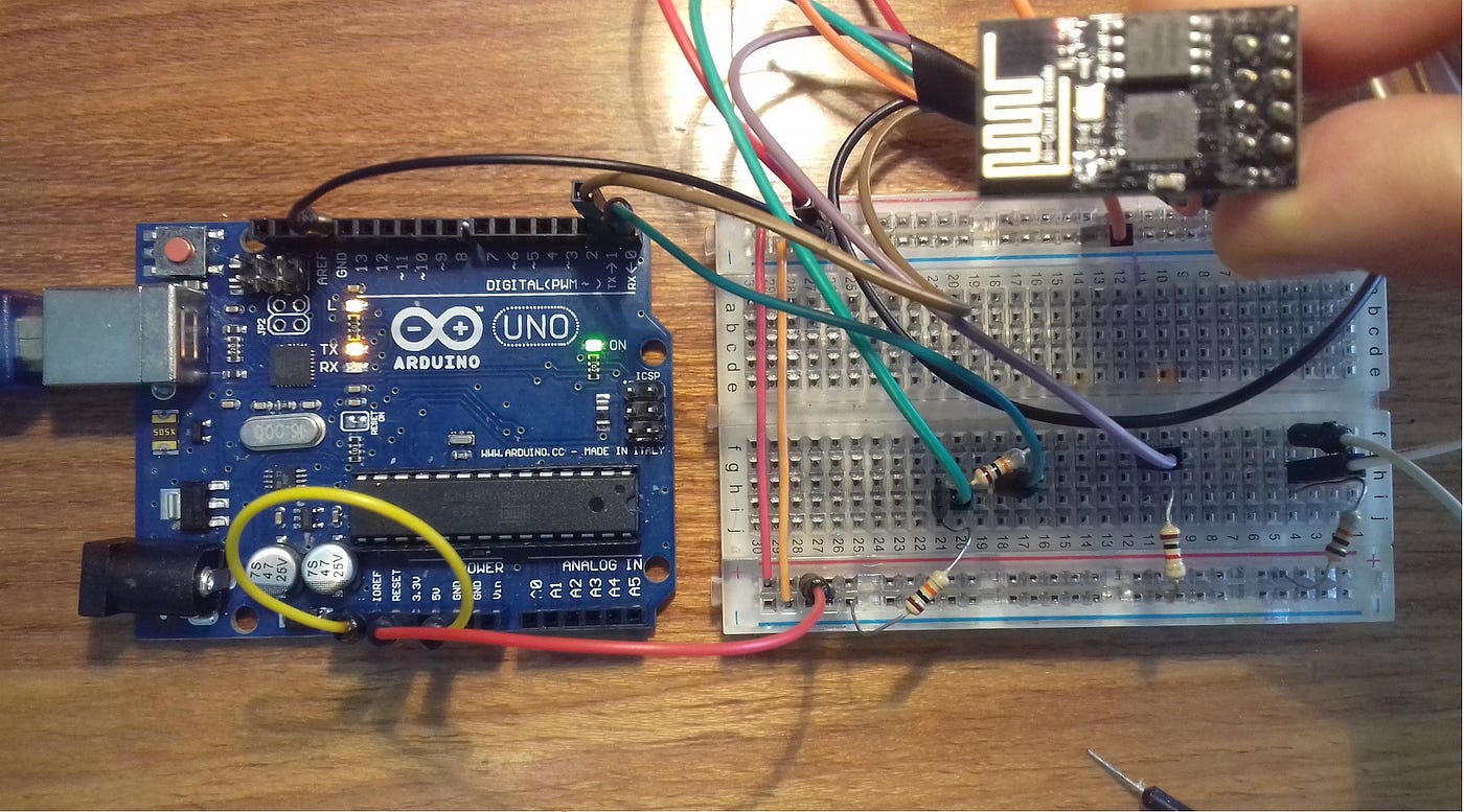 Arduino Headless Setup & ESP8266 (WIFI cheap chip!) | by J3 ...