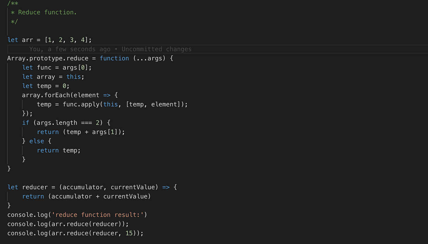“Create your custom JavaScript functions”:Call(),Apply(),Bind() ,map(),filter(),reduce() in ...
