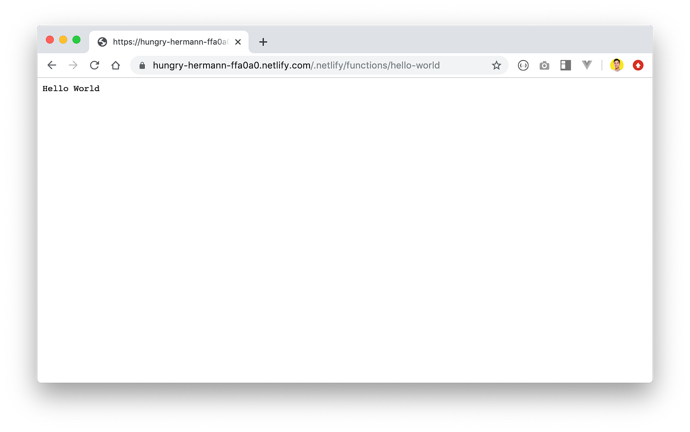 Quick: Hello World with Netlify Lambda Functions | by Po Rith | Medium