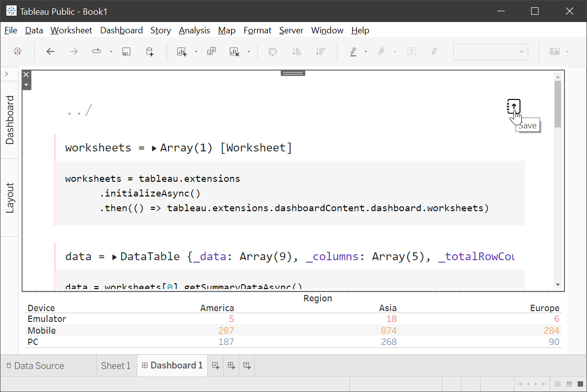 JavaScript Notebooks in Tableau. Reactive JS notebook using Observable… | by Alok Pepakayala ...