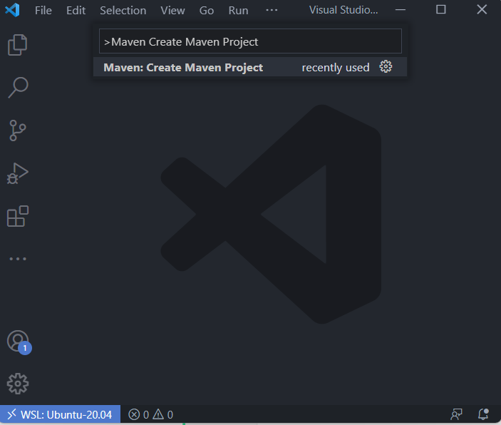 VSCode create Big Data Maven/Java Project on WSL2 Ubuntu on Windows | by Vikas Sharma | Medium
