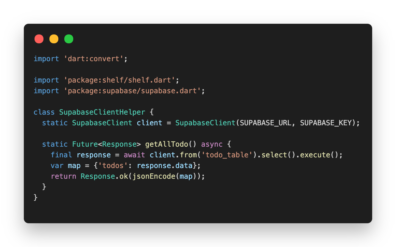 Todo application using Dart as backend and supabase in Flutter | by Tanmoy karmakar | GYTWorkz ...