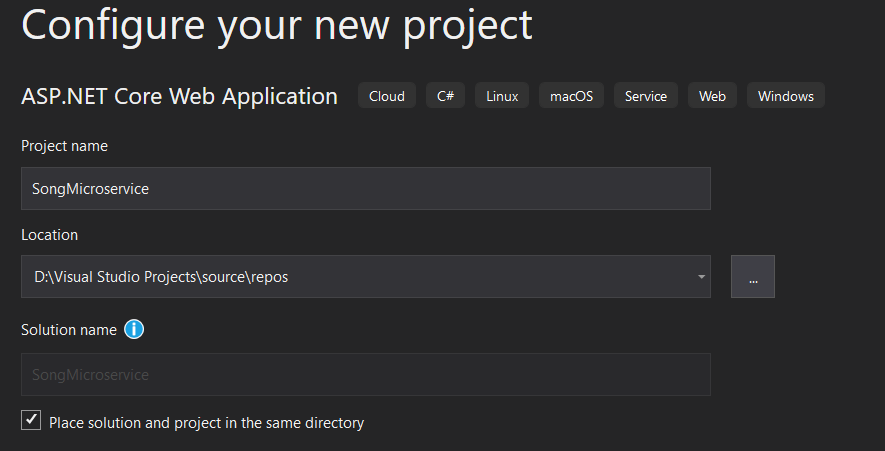 How to create a microservice with ASP.NET Core | by Yong Jian Chin | Medium