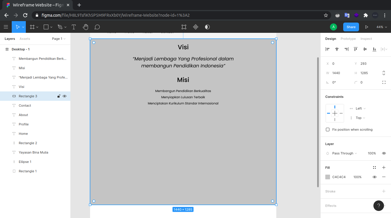 Membuat Wireframe Website dengan Figma | by Aufa Billah | Medium