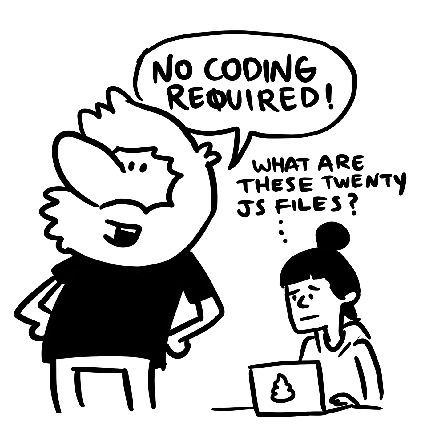 Comics about design and butts. Just dumping a bunch of comics I drew ...