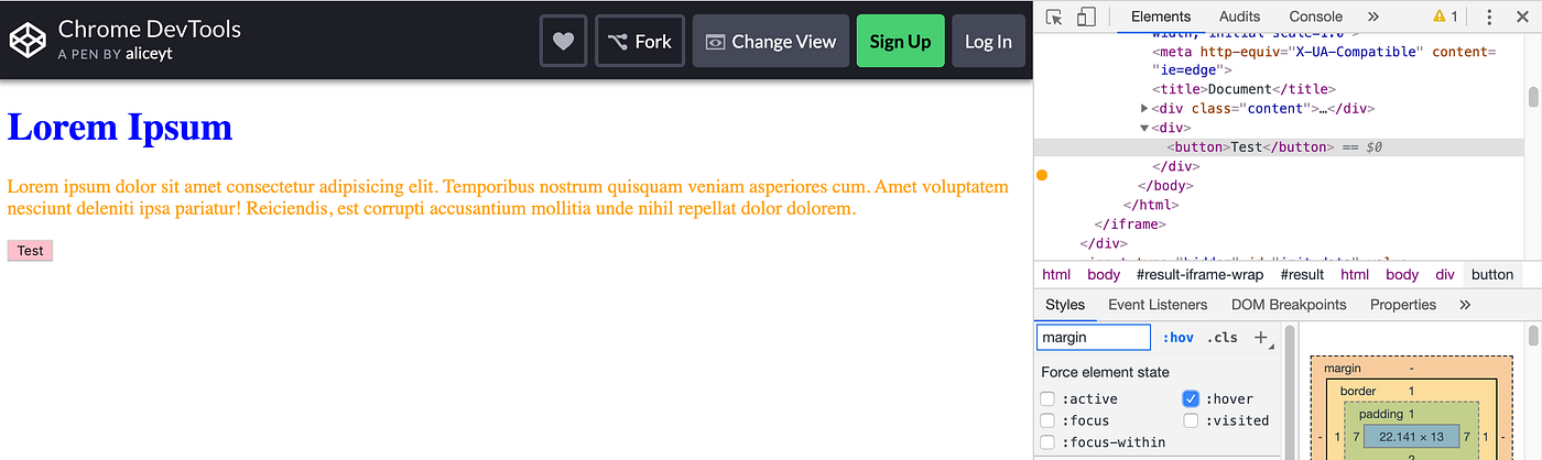 Introduction to Chrome DevTools for CSS | by aliceyt | Better ...