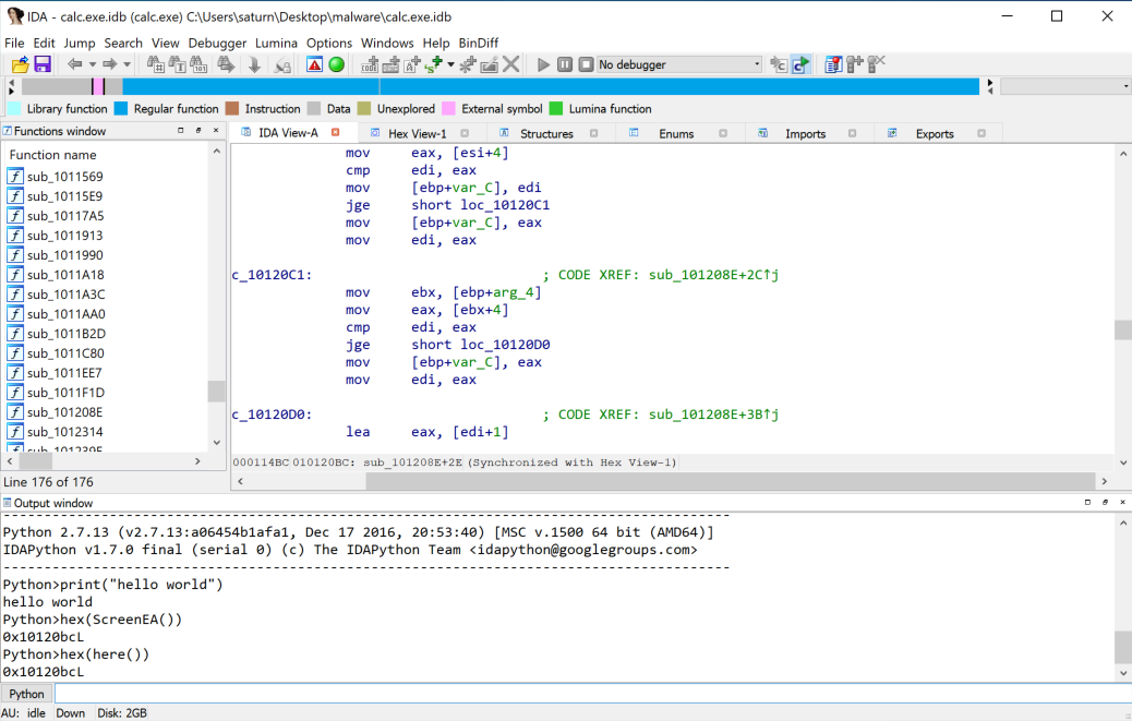 [Reverse Engineering Tips] — IDA Python | by Thomas Roccia | SecurityBreak