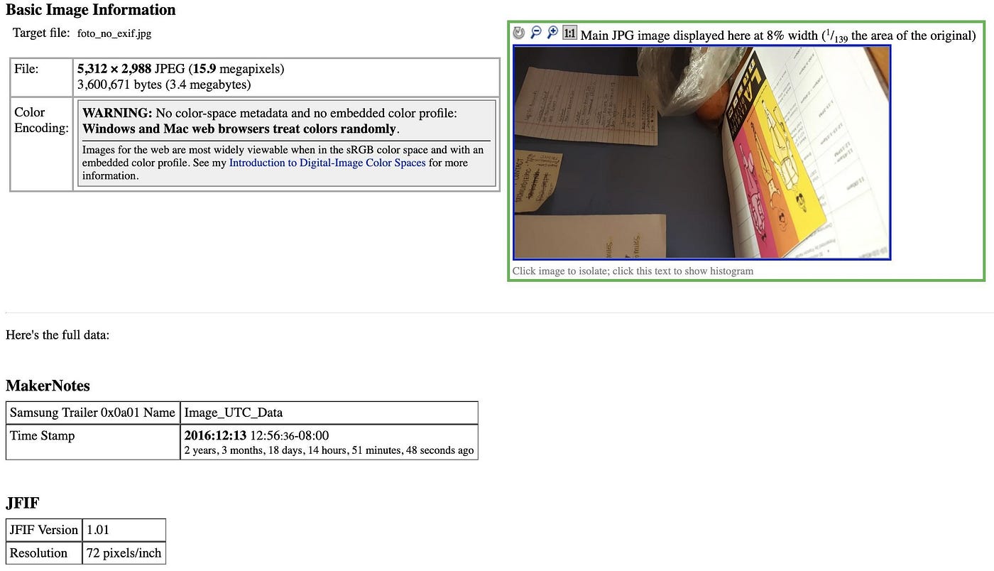 How to Obtain Valuable Data from Images Using Exif Extractors | by Null Byte | Medium