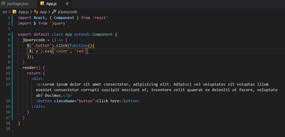How To Use Jquery In Your React App By Manish Mandal How To React Medium